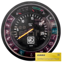 Repair Claas VDO round instrument